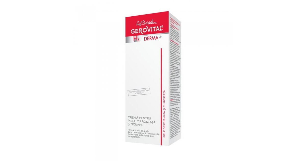 Gerovital H3 Derma+ Cream for Scaly and Red Skin