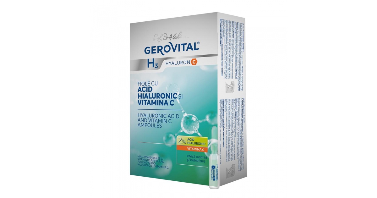 Gerovital H3 Ampoules Set